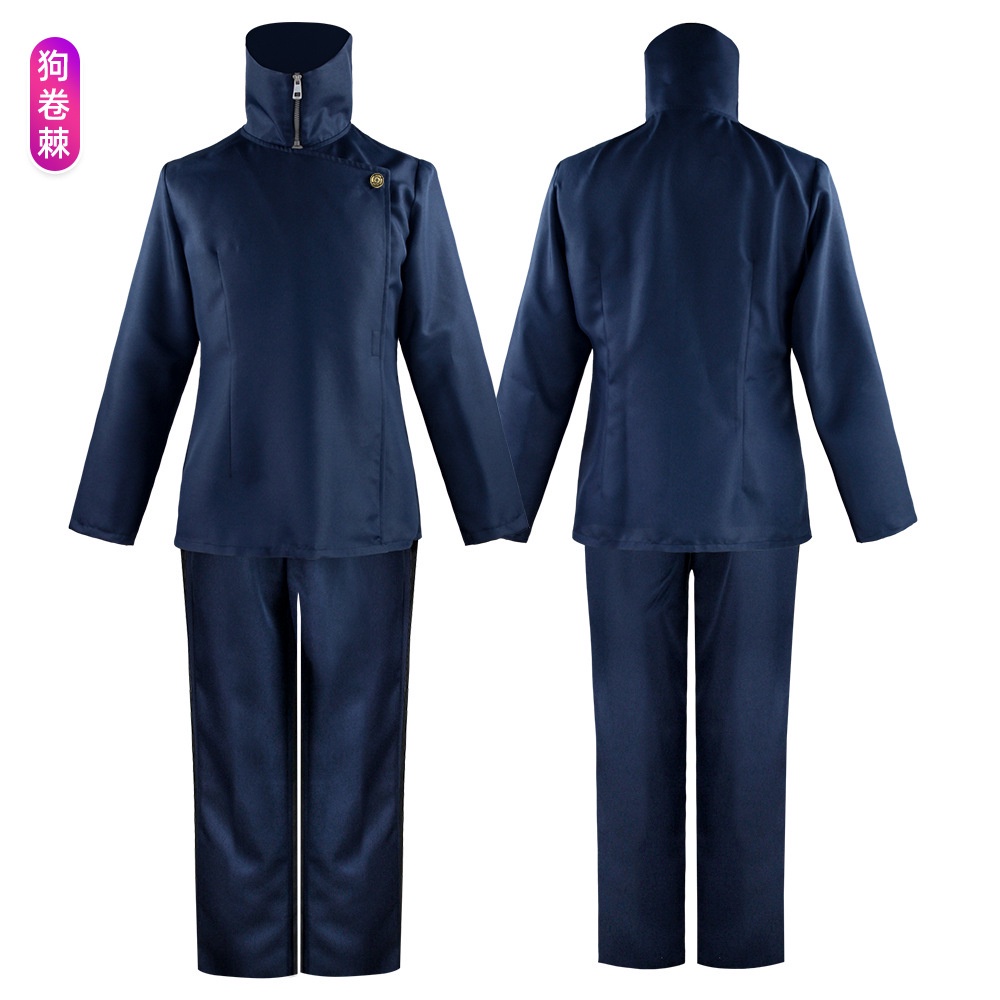Anime Jujutsu Kaisen Gojo Satoro Costume for Men Maki Zenin Costume for ...