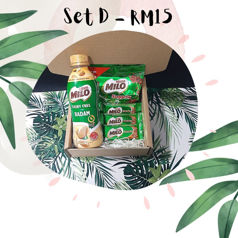 🔥 FREE STICKER GAMBAR 🔥 MILO Gift box Surprise box Chocolate Box Birthday box Hadiah Bajet Murah ...