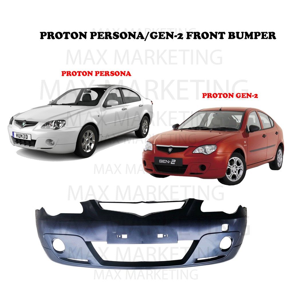 PROTON GEN 2 / PERSONA FRONT BUMPER (MATERIAL PP) | Shopee Malaysia