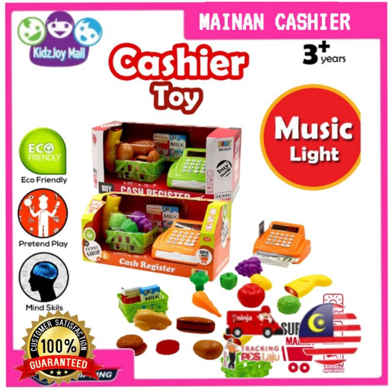 🔥MALAYSIA POS🔥 Mesin Cashier Mainan Cash Register Cashier Kids Shopping ...