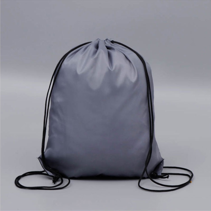 Polyester Drawstring Bag Outdoor Storage Bag Nylon Travel Backpack ...