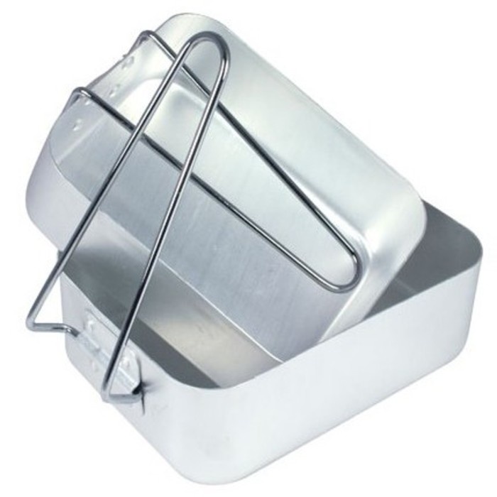 Mess Tin Camping 2in1 Aluminum Cookware Set Camping Cooking Set Camping ...