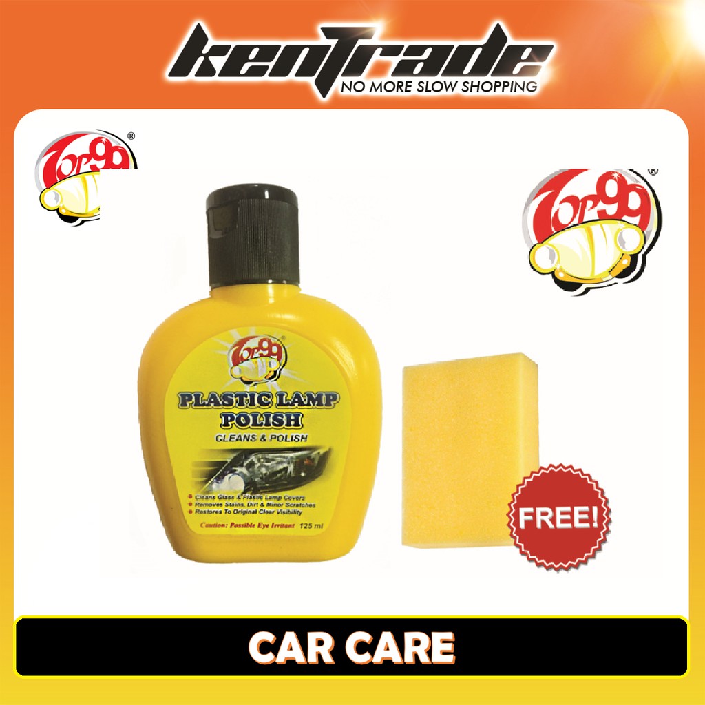 TOP 99 Plastic Car Lamp Polish Cleans & Polish (125ml) | Shopee Malaysia