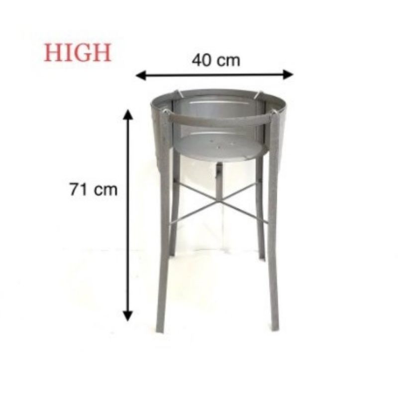 Tungku Dapur Tinggi/Rendah/ Kaki dapur/Dapur gas/Stand bocong nasi ...