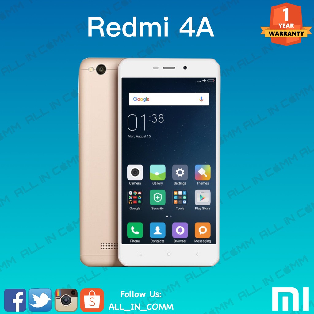 Xiaomi Redmi 4A (GLOBAL STABLE ROM) | Shopee Malaysia