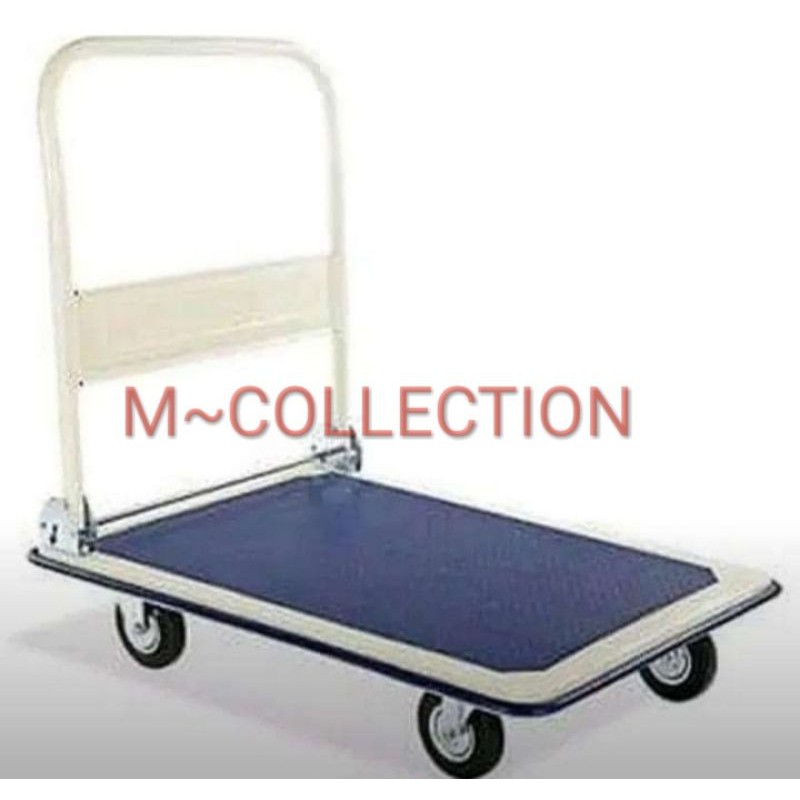 Folding Trolley 150kg Hand Truck Trolley Push Wheels New Item Bs ...