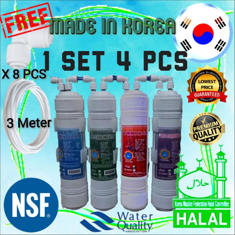 Made In Korea 8”/9”/10”U Type UF MEMBRANE FILTER KOREA HALAL ( 1 set x ...