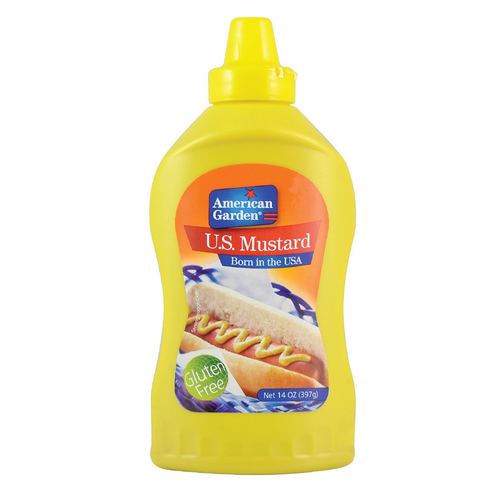American Garden U.S. Mustard / Sos Mustard - 227g or 397g | Shopee Malaysia