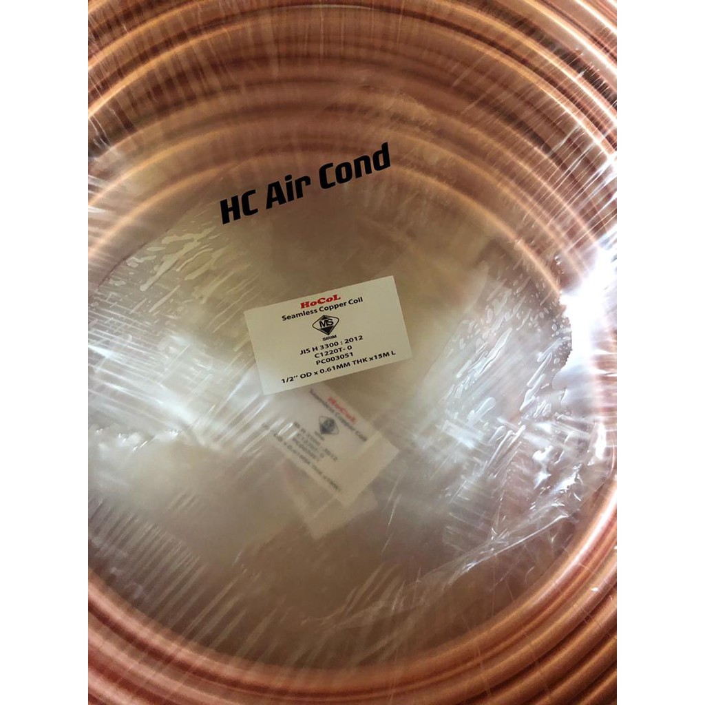 **Loose Cut-Feet** Air Cond Copper Pipe 1/4 , 3/8 , 1/2, 5/8 Inch X 0 ...