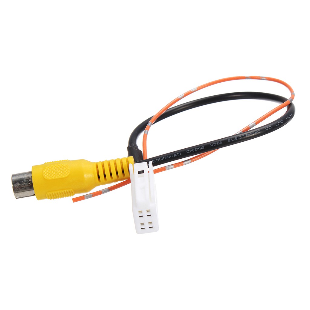 *Good Quality* 4 Pin Male Connector Radio Back Up Reverse Camera RCA ...