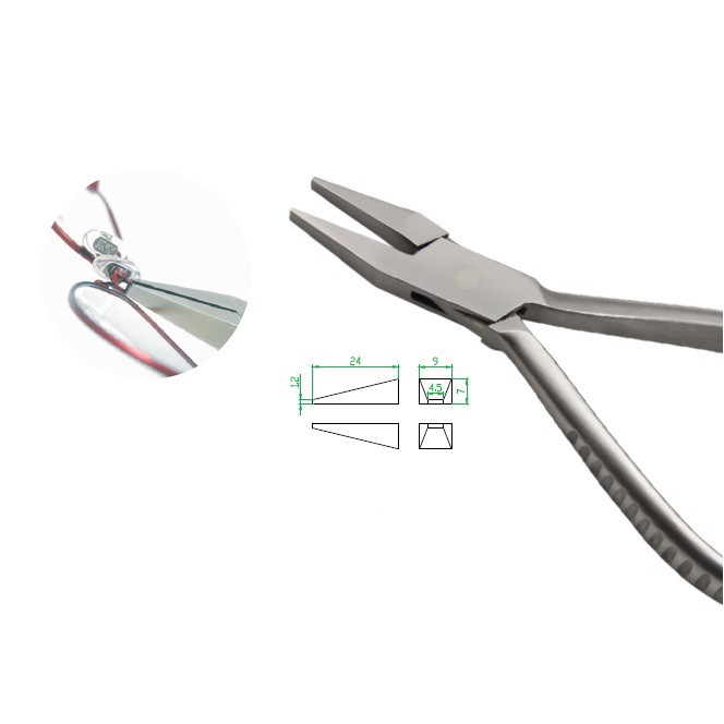 3T FLAT SNIPE NOSE PLIERS (150MM) 3T-AB13 [Optical Tools] | Shopee Malaysia