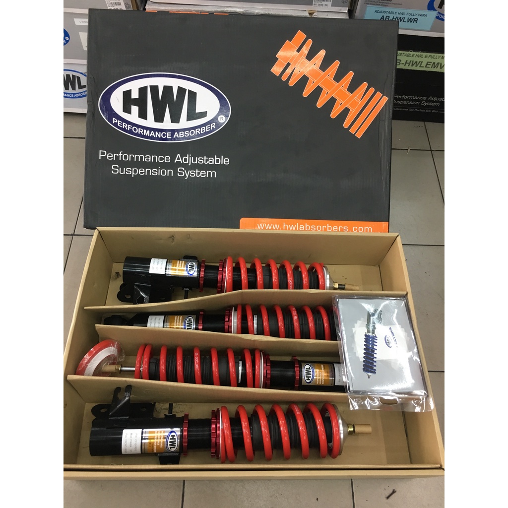 🔥Adjustable🔥Hwl st-1 hi low soft hard adjustable Proton wira gen2 ...