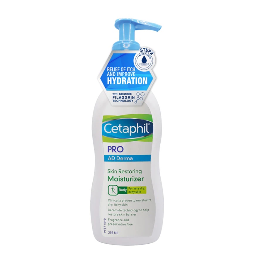 CETAPHIL PRO AD Derma Body Moisturizer Lotion 295ml(W) | Shopee Malaysia
