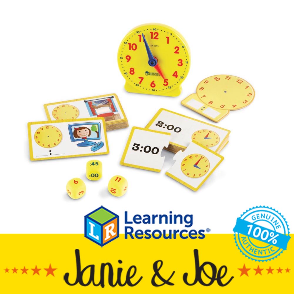 Learning Resources Time Activity Set- Age 5-8, Developmental ...