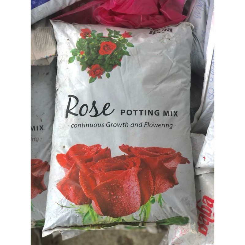 BABA Rose Potting Mix / Bancuhan Bunga Ros TANPA NAJIS HAIWAN 100% ...