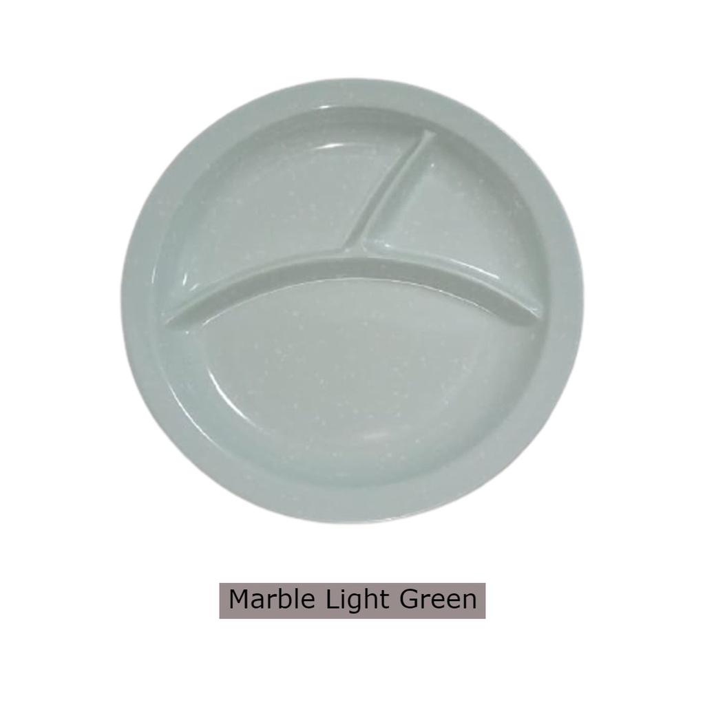 PINGGAN DIET SUKU SUKU SEPARUH Pinggan Sihat Diet Plate 3 Compartment ...