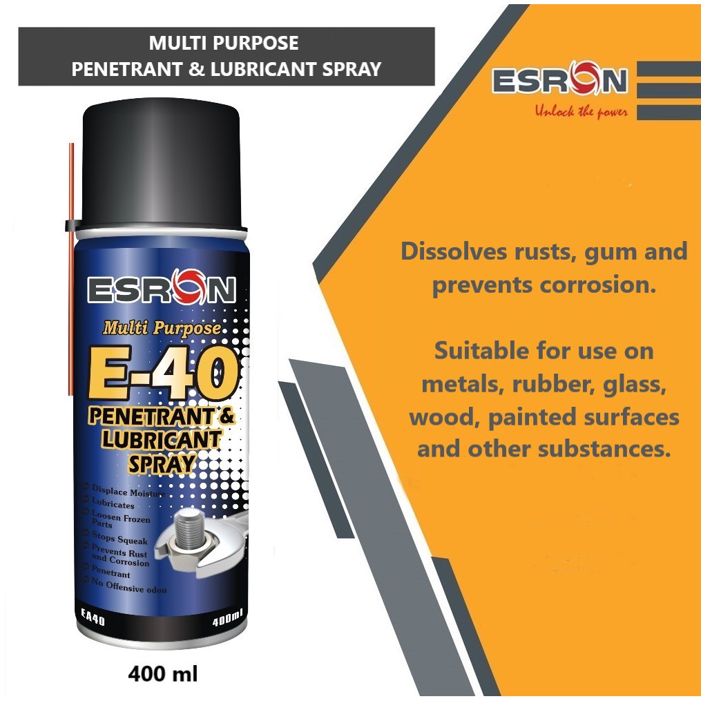 Antirust Spray Multi Purpose Penetrant & Lubricant [ESRON] | Shopee ...