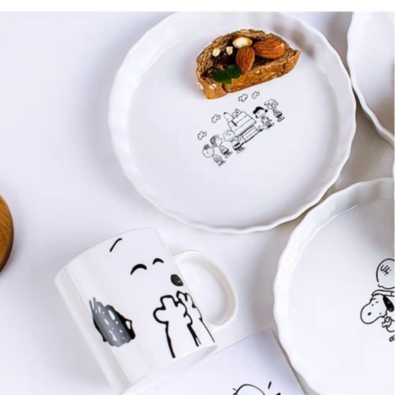(Ready Stock) Snoopy Ceramic Plate | Shopee Malaysia