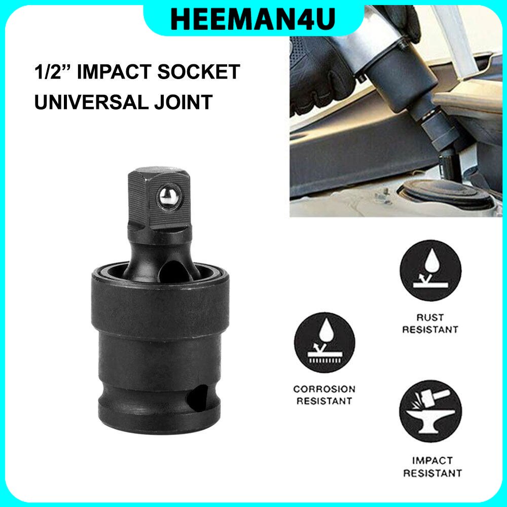 Heeman4u 1/2” Universal 360 Degree Joint Bar Socket Extension Bar ...
