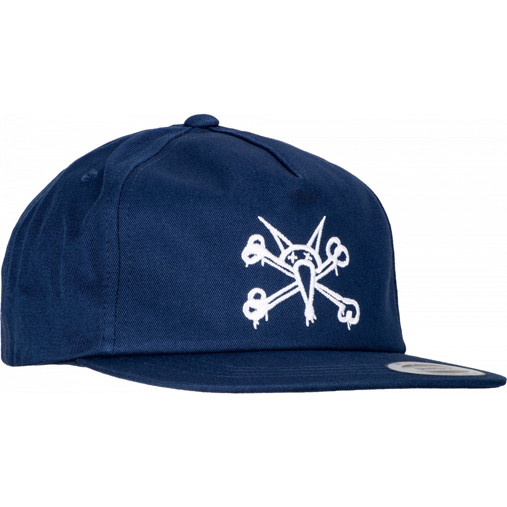 Powell Peralta Vato Rat Snap Back Cap ( Navy ) | Shopee Malaysia