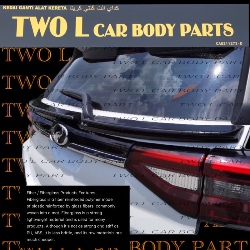 ativa spoiler modelista and gear up with paint install and deliver ...
