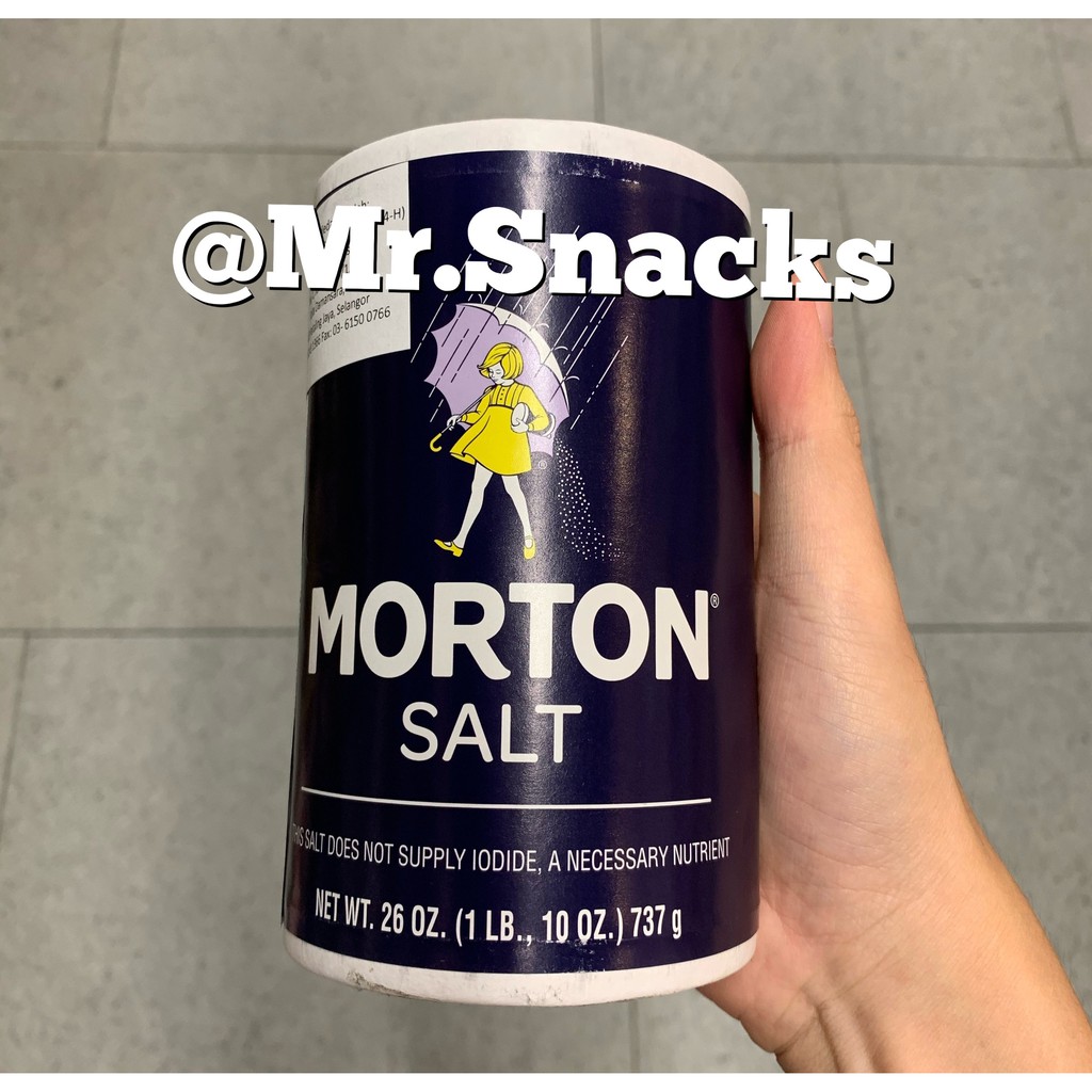 Morton Salt Plain 737g [US] | Shopee Malaysia