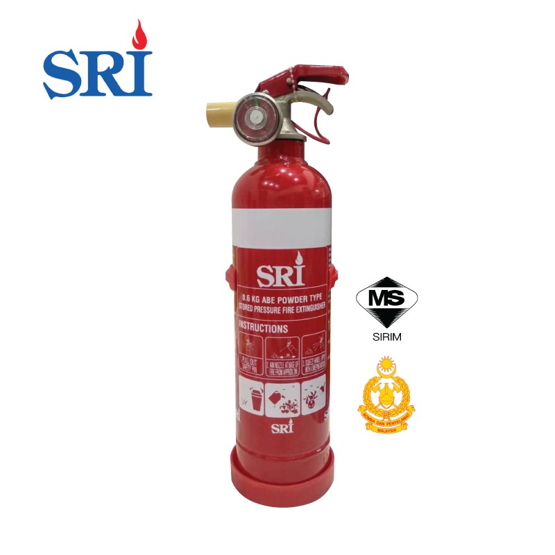 Fire Extinguisher | Pemadam Api 600g (Brand Sri, Unique or equivalent ...