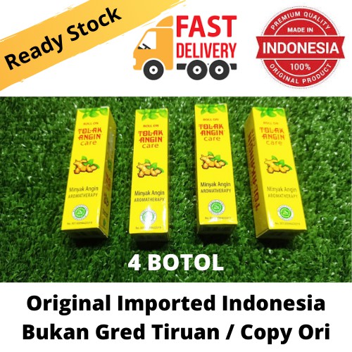 [Original Indonesia] Tolak Angin Care Halia 10ml Pakej 4/6/12 botol ...