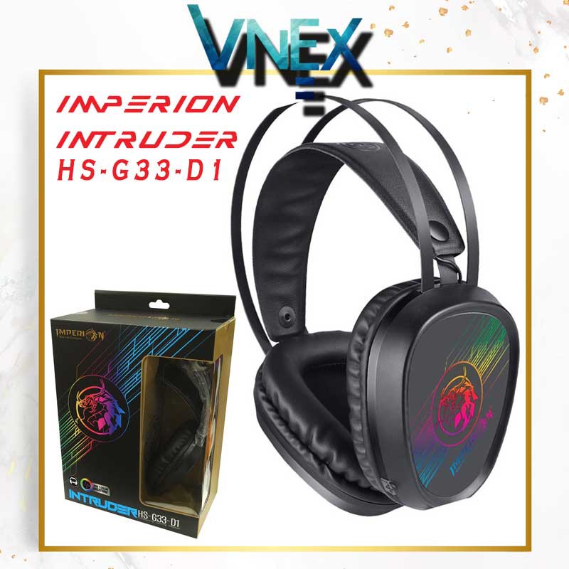 IMPERION Intruder Professional Gaming Headset 40mm with RBG 7 Color ...
