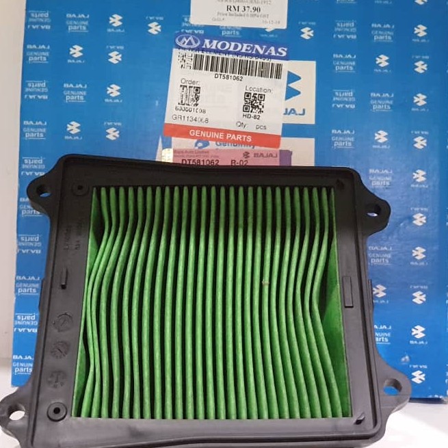 BAJAJ AIR FILTER V15 NS160 NS200 RS200 DOMINAR400 (03-07-24) | Shopee ...