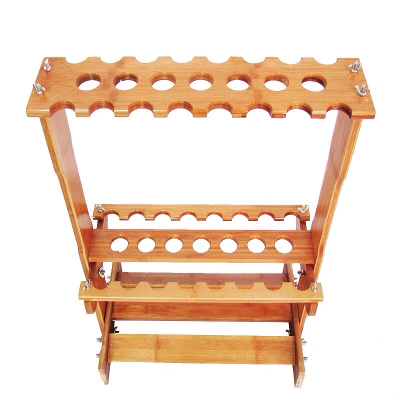 🔥Rak Pancing Kayu 23 Slot / Fishing Rod Rack / Rak Joran 钓竿架子 | Shopee ...