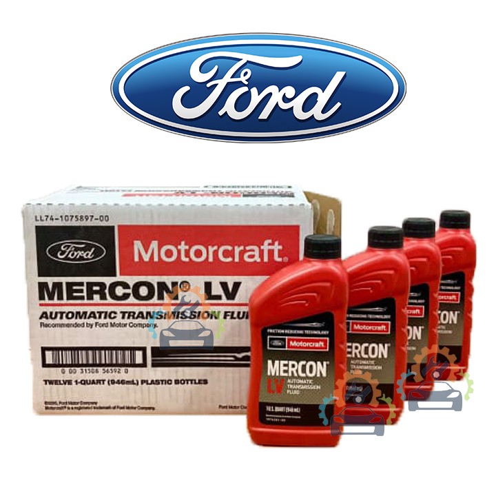 Ford Motorcraft Mercon LV ATF 946ML Ford Ranger T6 /T7 2.2/3.2 TDCI ...