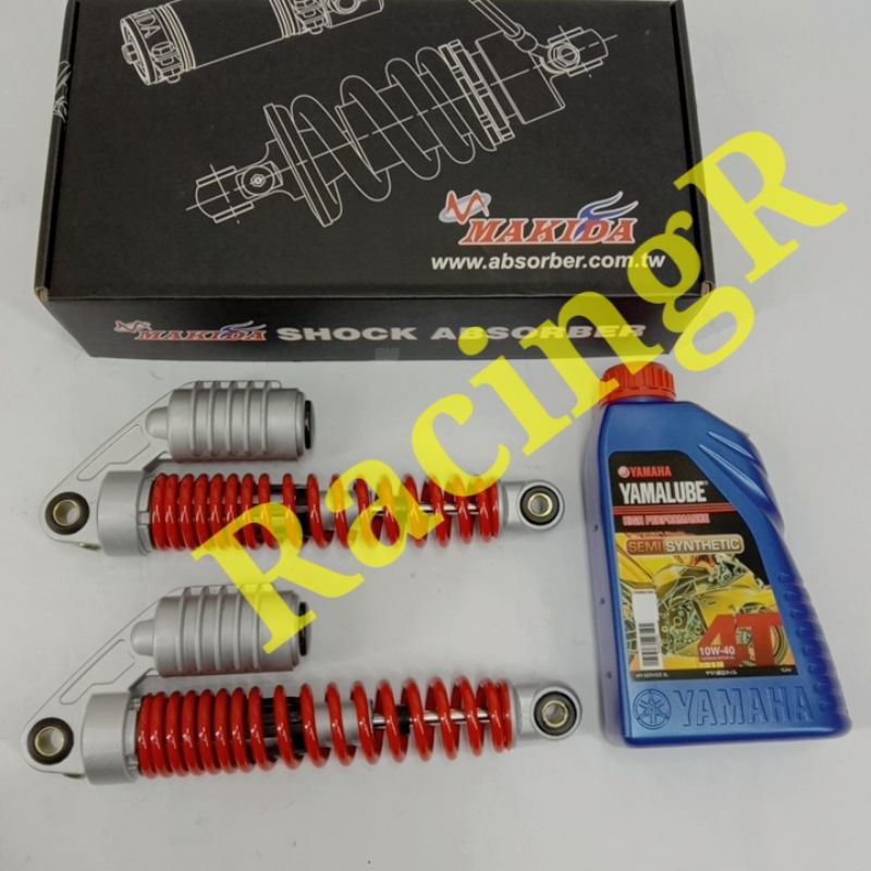 * 100% ORIGINAL MAKIDA ABSORBER SET YAMAHA Y110SSII SS2 RACING SPIRIT ...