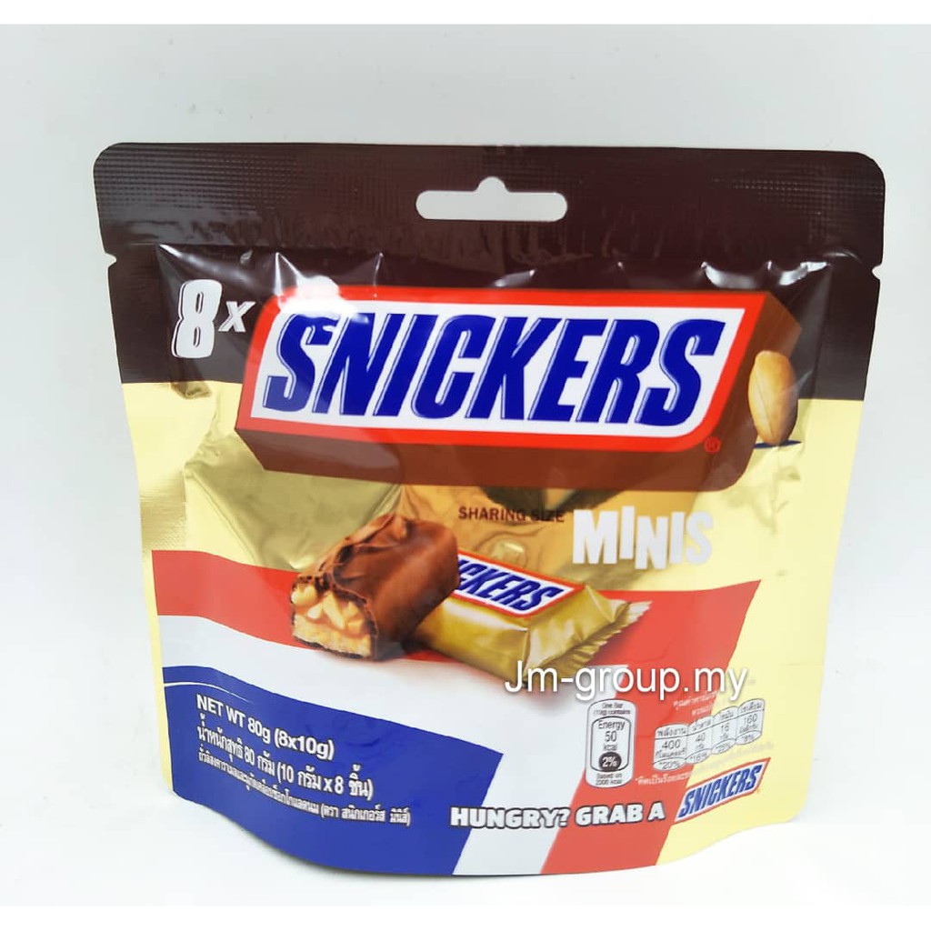 SNICKERS MINIS 8PCS X 10G ( READY STOCK) | Shopee Malaysia