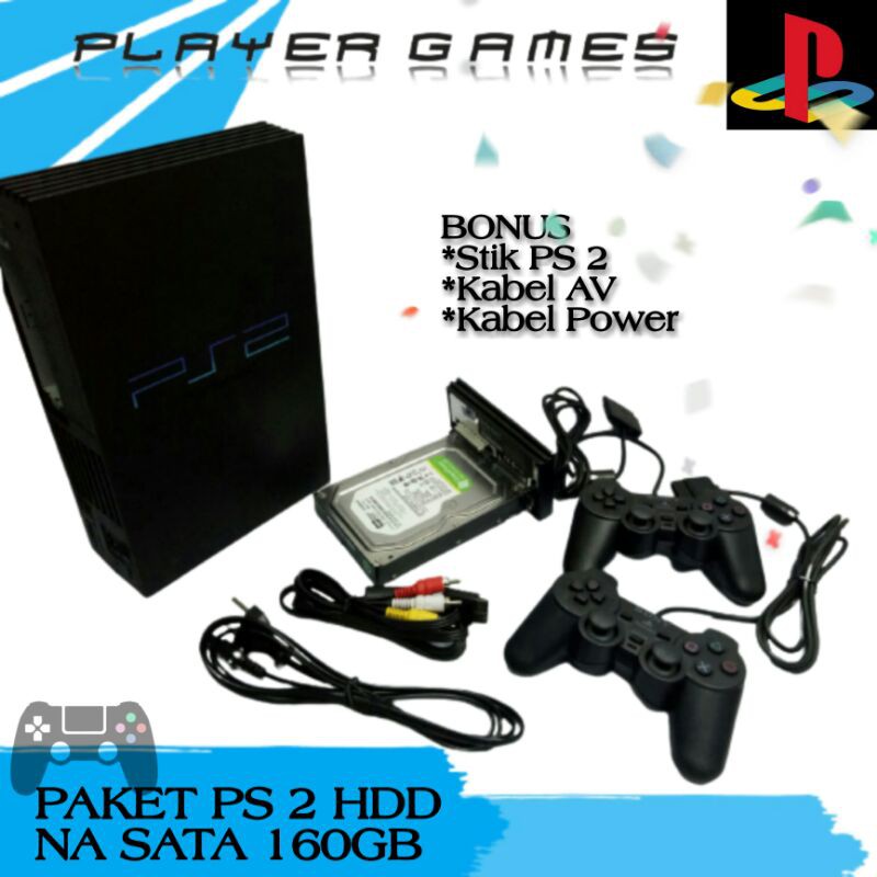 MESIN Ps2 MATRIX HDD 160GB PLAYSTATION 2 INTERNAL HARD DISK MACHINE COMPLETE HARD DISK | Shopee ...