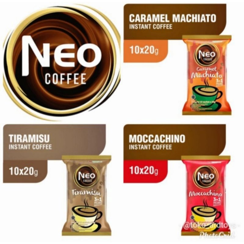 Neo Coffee Instant Coffee 10x20g | Shopee Malaysia