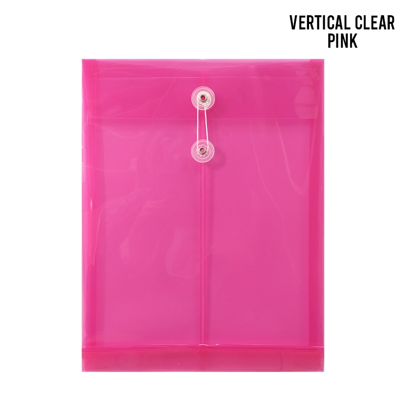 A4 Size Rope Document File Clear/Solid Colour (Vertical/Horizontal ...