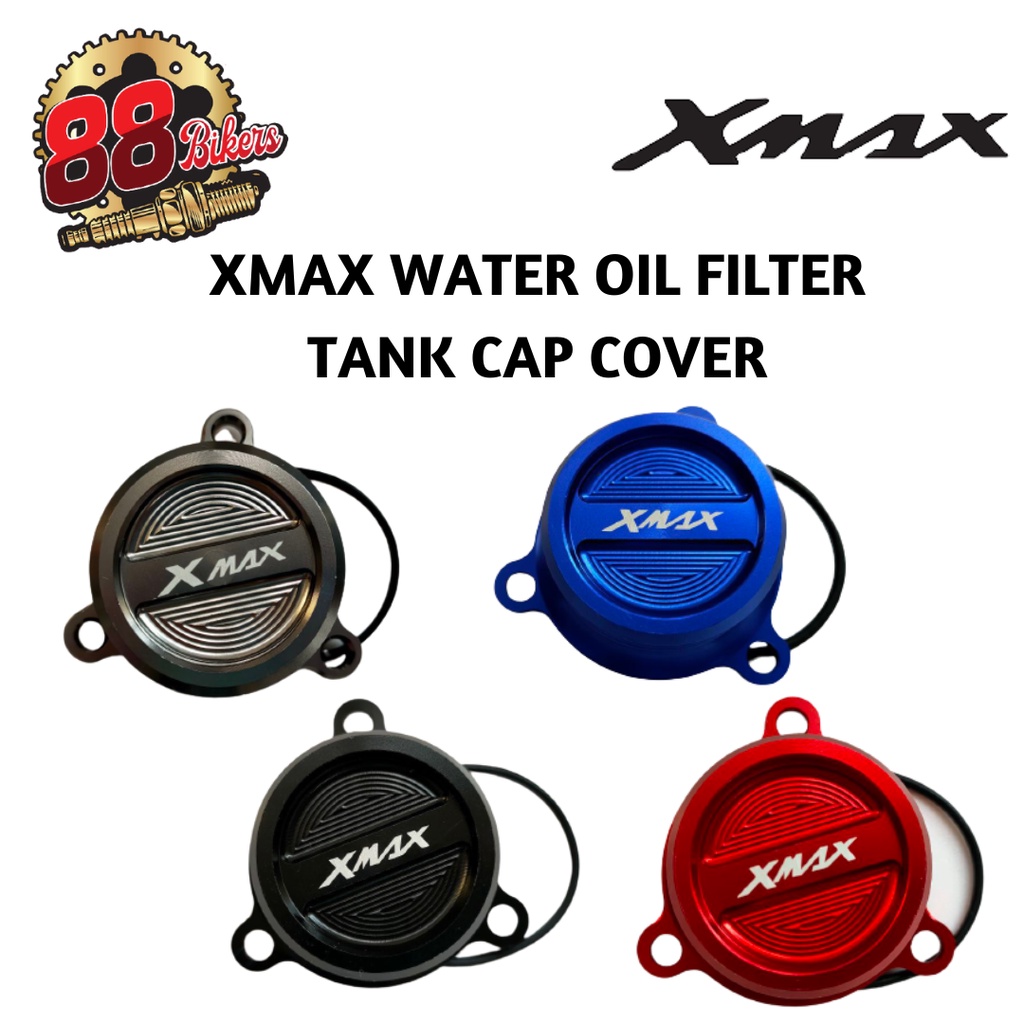 YAMAHA XMAX 125 250 300 XMAX MODIFIED CNC PARTS WATER OIL FUEL FILTER ...