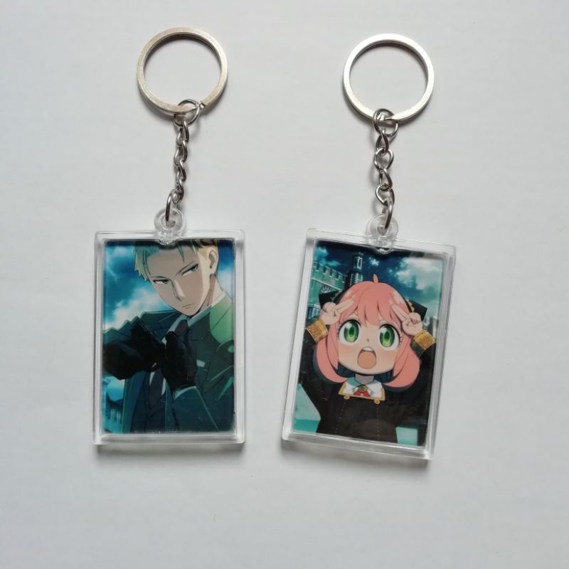 GANTUNGAN [KEY-A-16] Keychain Anime SPY X FAMILY Keychain Anya Forger ...