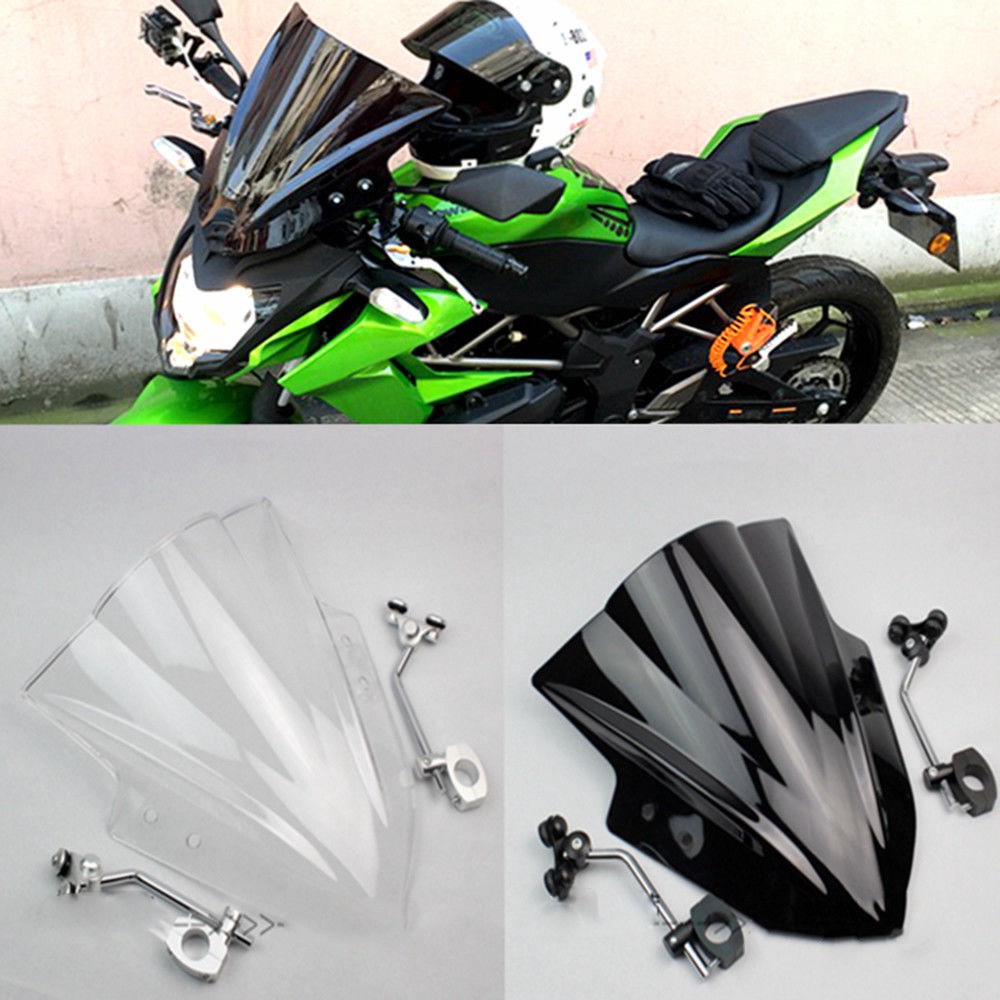 1pair For KAWASAKI Z125 Z250/SL Z300 Z750 Z800 Motorcycle windscreens ...
