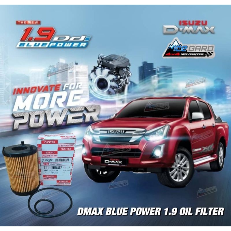 ISUZU DMAX 1.9 OIL FILTER GENUINE PART THAILAND | Shopee Malaysia