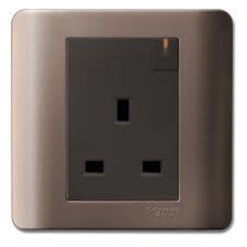 SCHNEIDER ZENCELO SERIES SILVER BRONZE SWITCHES & SOCKETS [FULL RANGE ...
