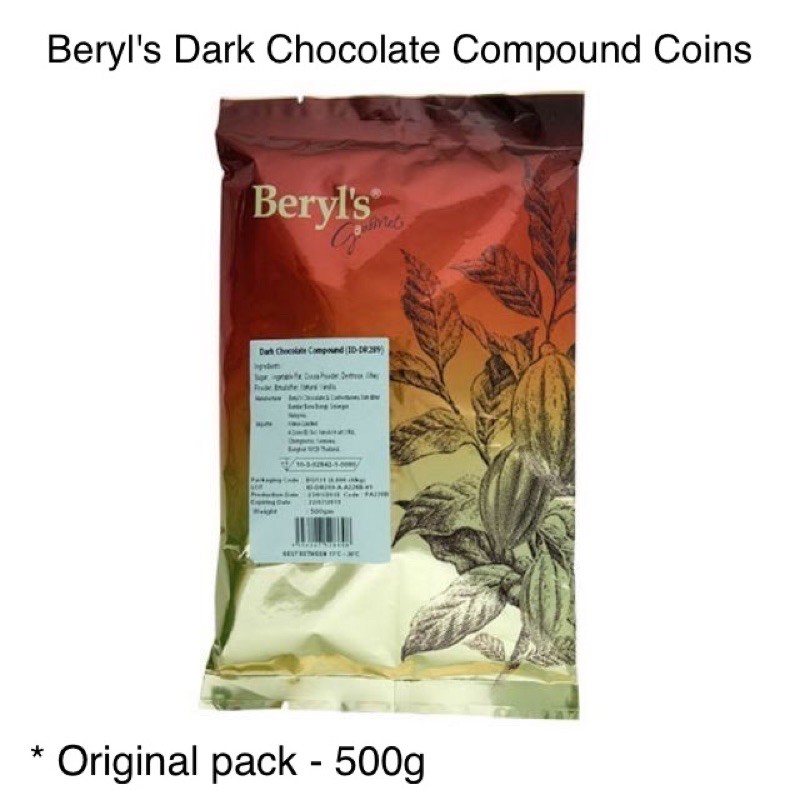 Beryl's Chocolate Compound Coins 500g / Baking Chocolate / original ...