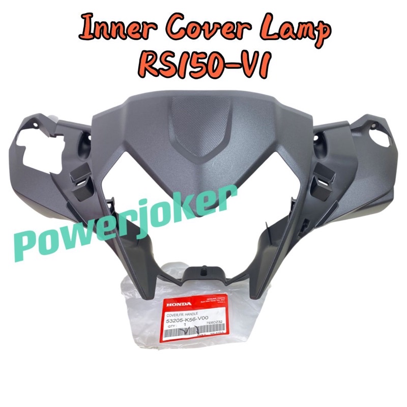 Honda RS150 RS 150 V1 V2 (Original Honda) Inner Cover Lampu Depan/ Inner Meter Cover Hitam ...