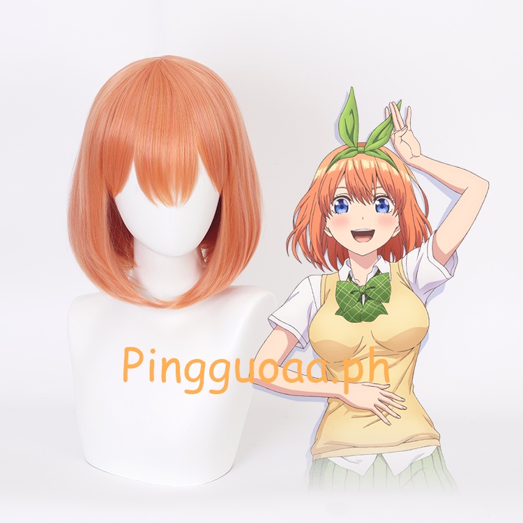 Nakano Yotsuba Cosplay Wig Gotoubun No Hanayome The Quintessential ...