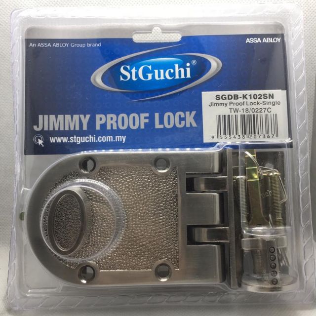 St Guchi jimmy proof lock | Shopee Malaysia