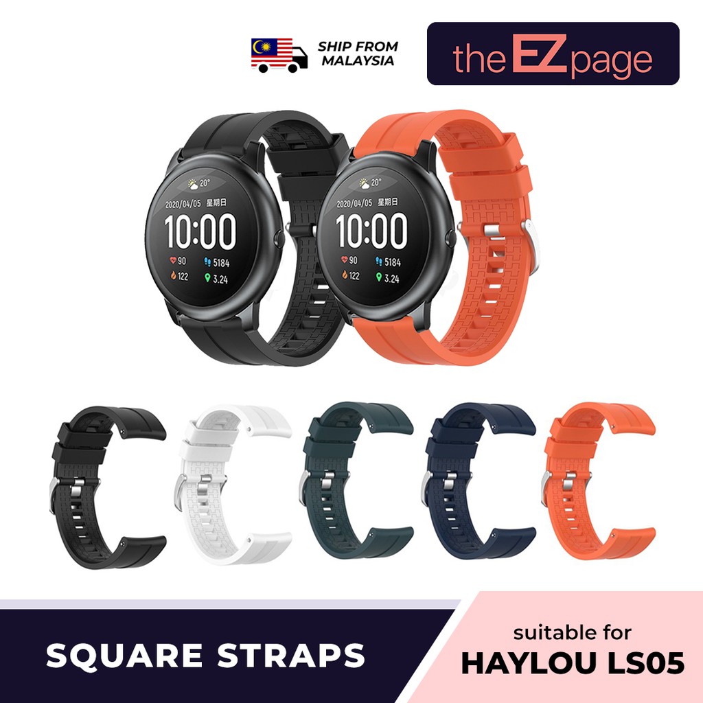 Silicone Square Design Straps Huawei Watch Strap 22mm GT/GT2/GT3/GT3 ...