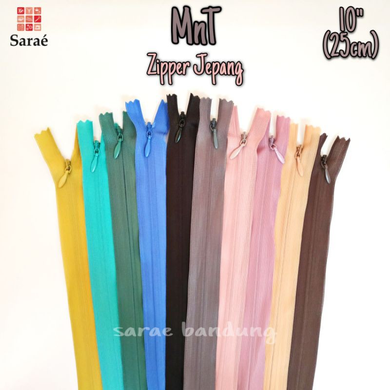 Mnt Japanese Slipper - 25cm/Japanese Zipper 10" (1 DOZEN 1 COLOR ...