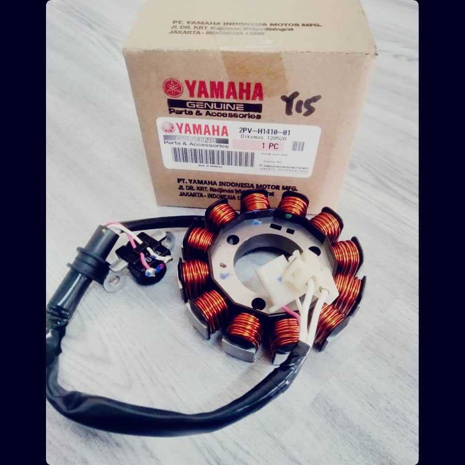 YAMAHA Y15 FUEL COIL /STATOR COIL / MAGNET COIL ORIGINAL 💯👍👍👍 | Shopee ...