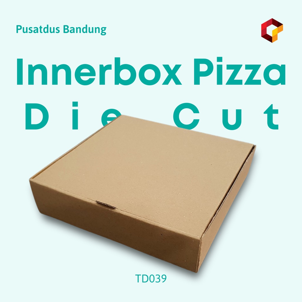 Hampers Box Cardboard Pizza Die Cut 20x20 x 5 cm Plain (Can Custom ...